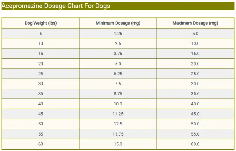 Acepromazine Maleate Dosage For Dogs: Uses, Benefits & Side Effects