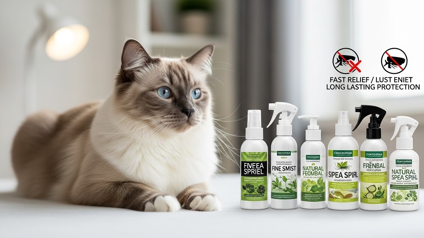 9 Best Cat Flea Sprays For Quick Relief & Long-Lasting Protection