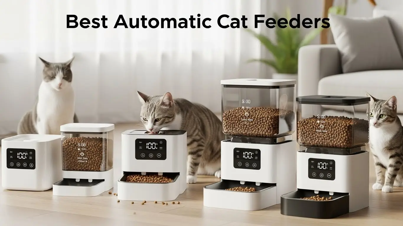 9 Best Automatic Cat Feeders Of 2026: Smart, Reliable & Cat-Approved