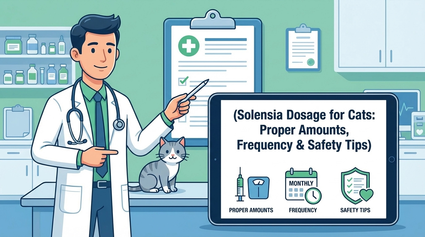 Solensia Dosage For Cats: Proper Amounts, Frequency & Safety Tips