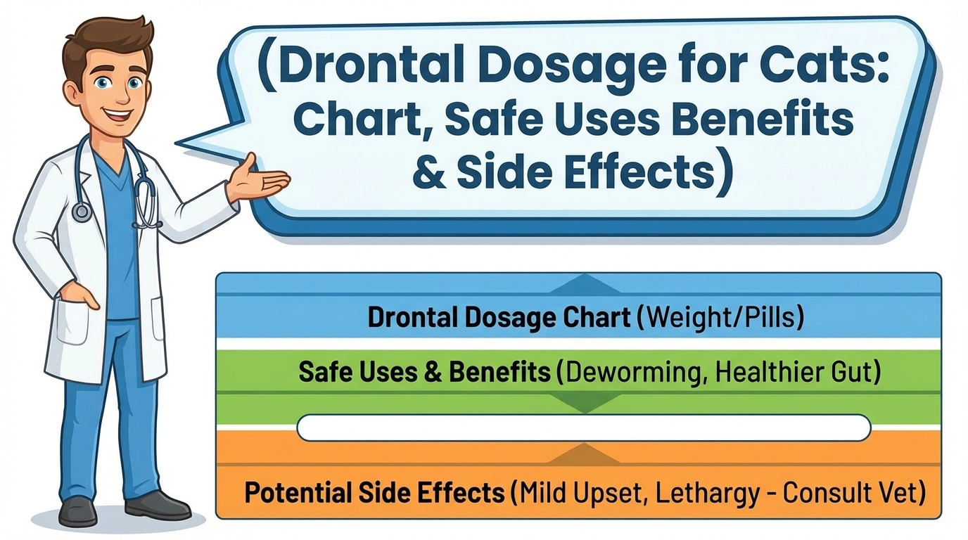 Drontal Dosage For Cats: Calculator, Safe Uses & More